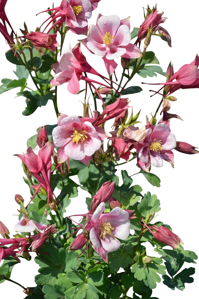 Columbine (Aquilegia Kirigami™ Rose & Pink) - Growing Guide | Neighborbrite