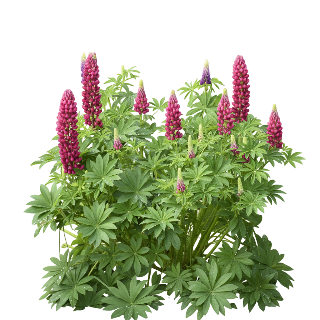 Lupine, Gallery Red (Lupinus 'Gallery Red') - Growing Guide | Neighborbrite