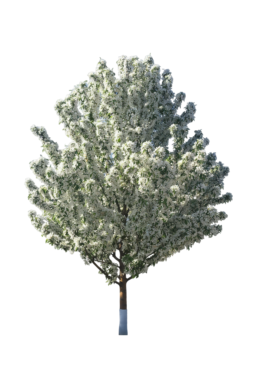Crabapple, Spring Snow (Malus X 'Spring Snow') - Growing Guide ...